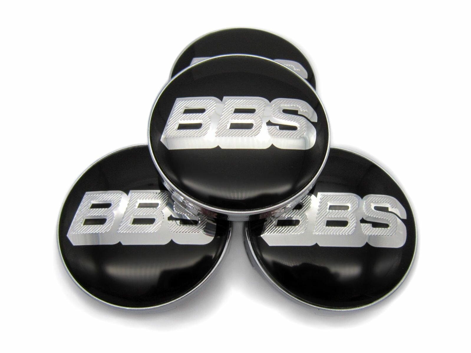 Колпачки, заглушки на литые диски BBS 60/56 мм, комплект 4 шт.