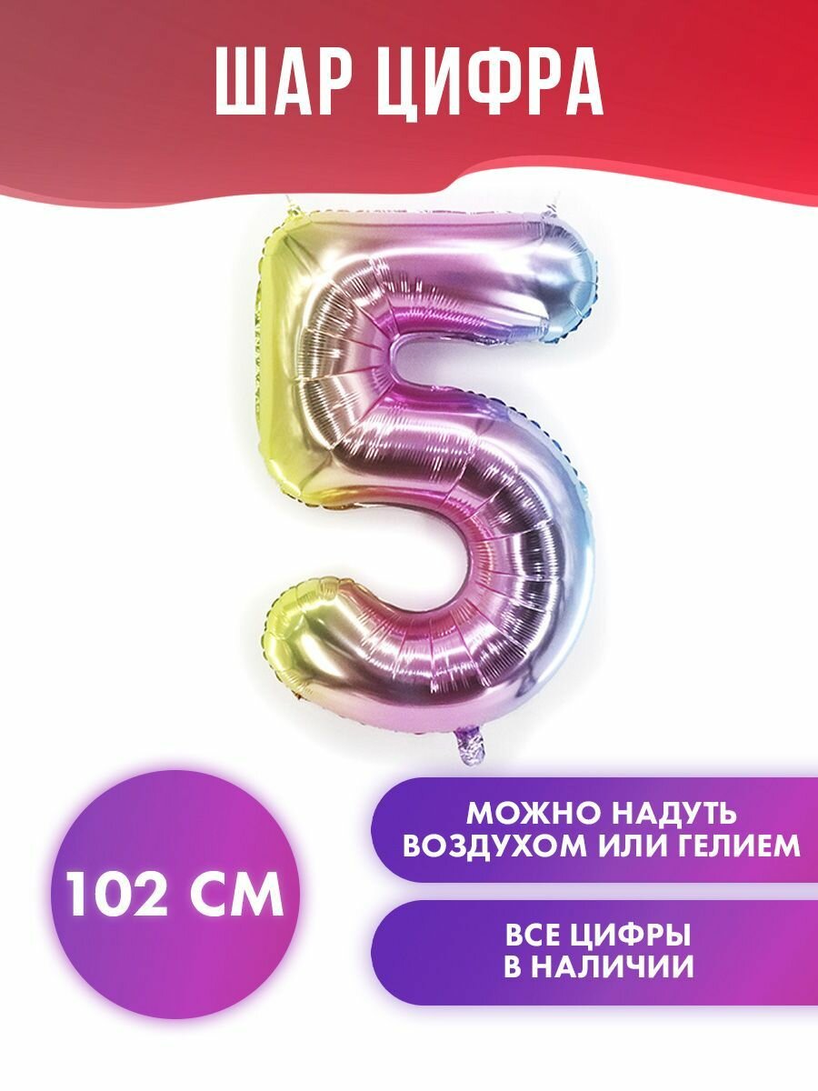Воздушные шары цифры для праздника