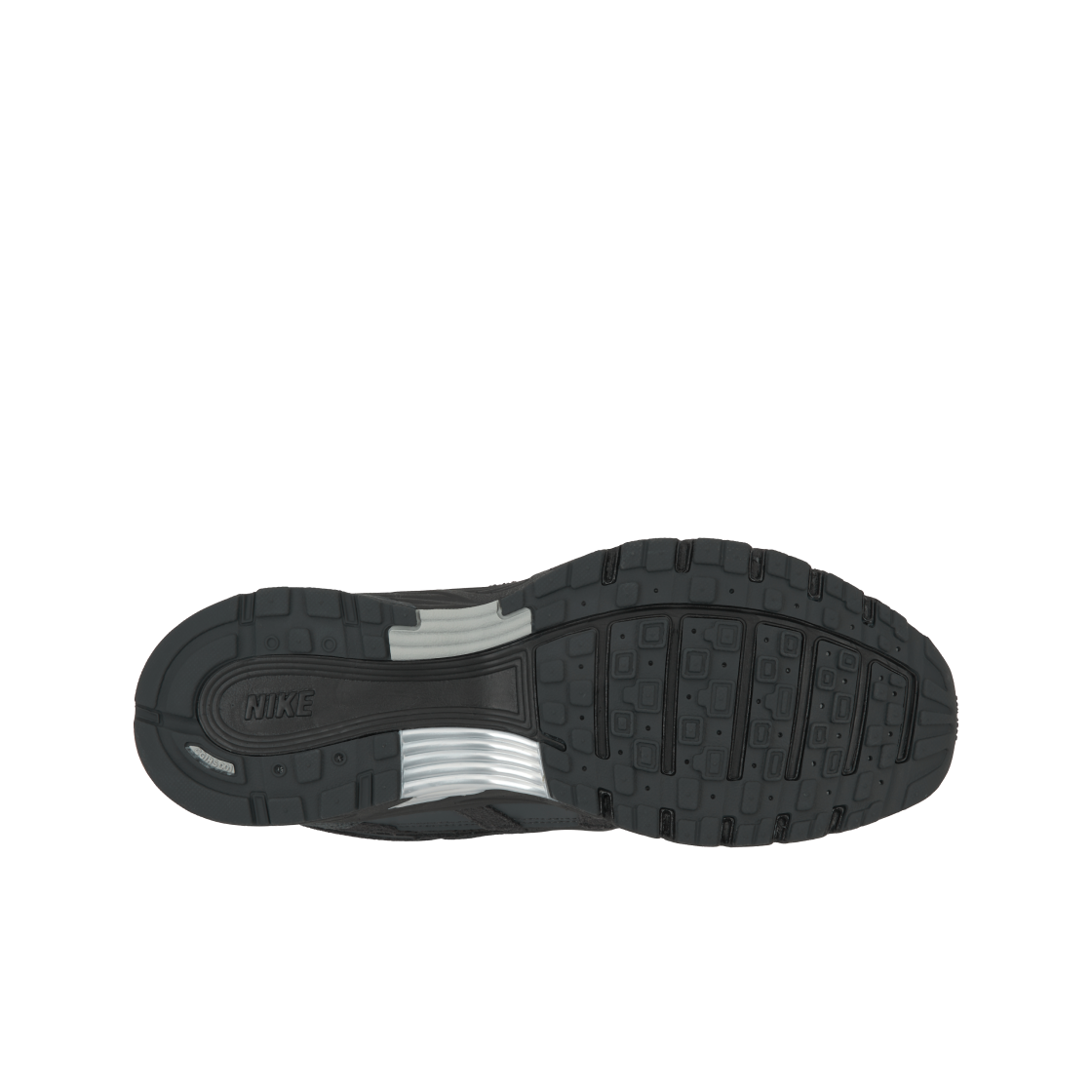 Кеды NIKE P-6000, размер 42.5 EU, черный, серебряный — фото 1