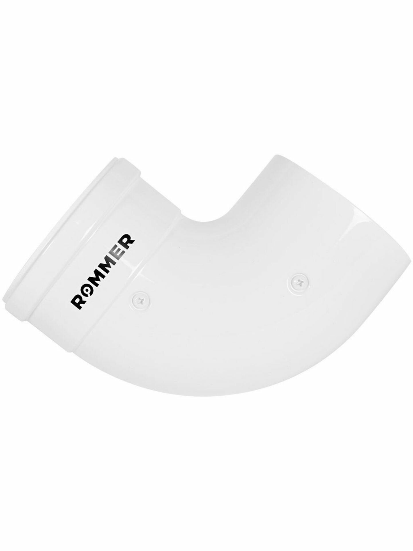 Отвод промежуточный ROMMER INOX Line традиционный коаксиальный D60/100, 90 гр. (мама/папа)