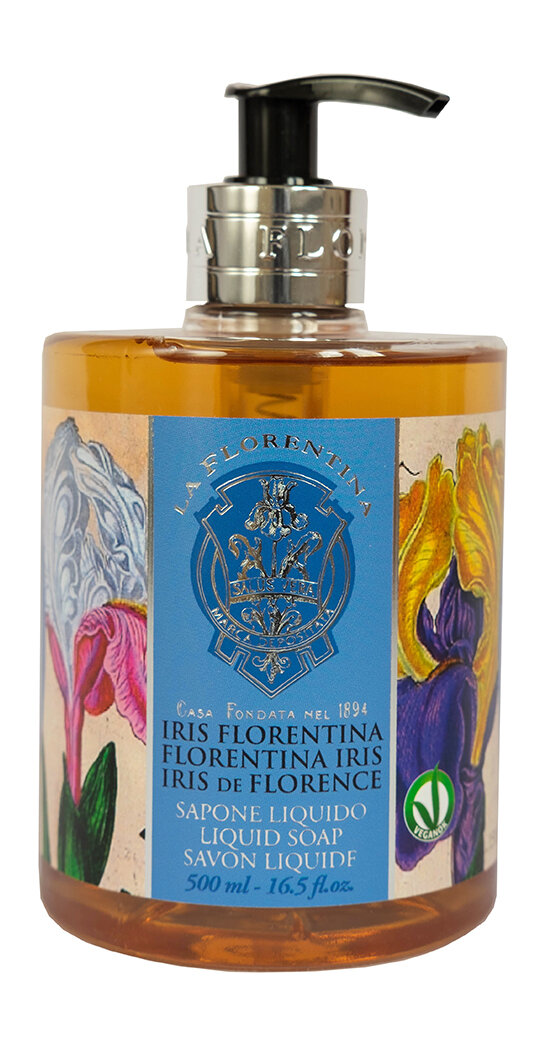 LA FLORENTINA Florentina Iris Мыло для тела жидкое Флорентийский Ирис, 500 мл
