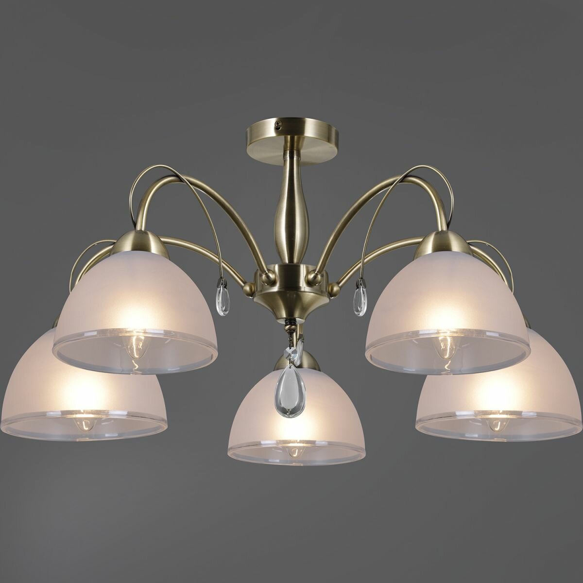 Люстра на штанге Illumico IL0506-5CSQ-25AB ELITE