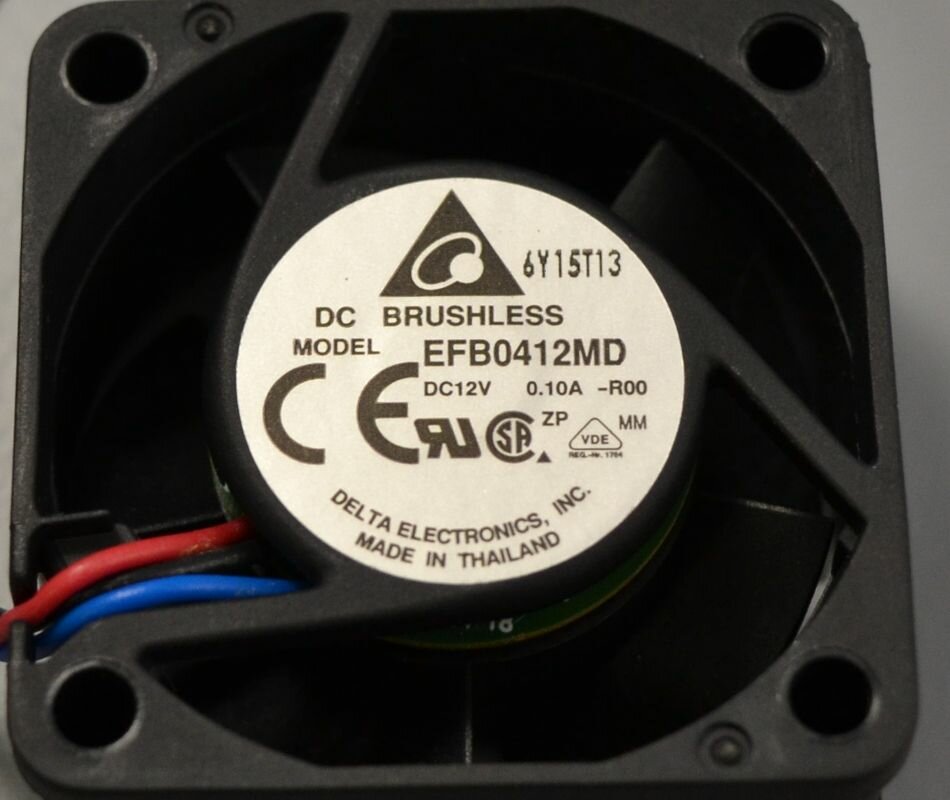 Вентилятор Delta Electronics EFB0412MD 12V 0,1A 40x20