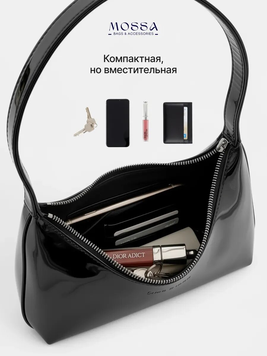 Сумка MOSSA, черный — фото 1