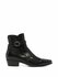 Ботинки CENERE Buckle-strap leather boots, размер 44, черный