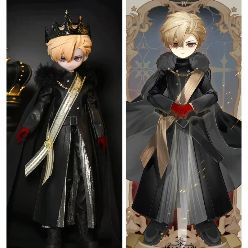 MITAMAOXIA Mysterious Tower 1/8 BJD Фигурка Черный, king