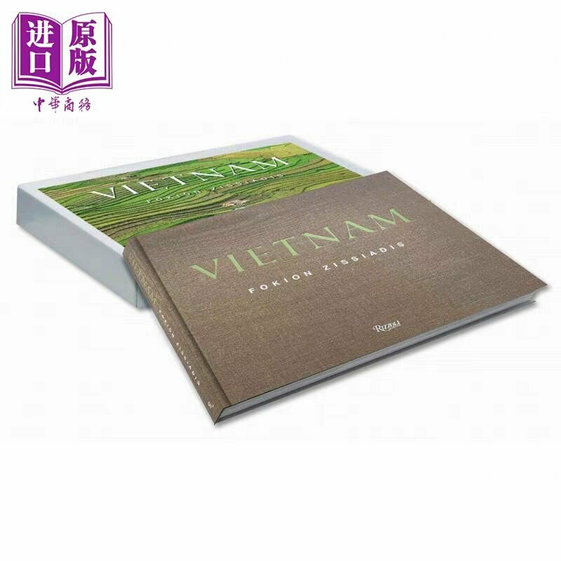 Книга Fokion Zissiadis "Vietnam", артбук, дизайнерская бумага, твёрдый переплёт — фото 1