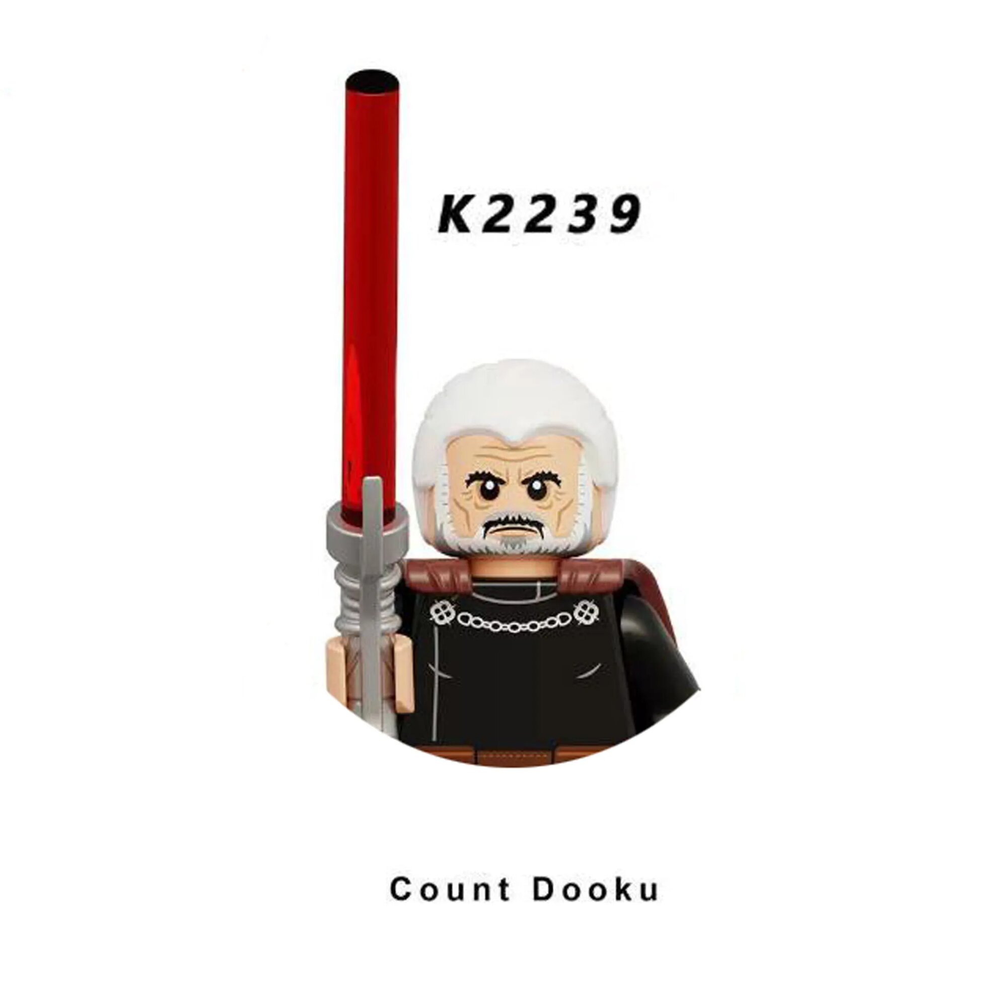 Конструктор STAR WARS мини-фигурки Черный, K-K2239