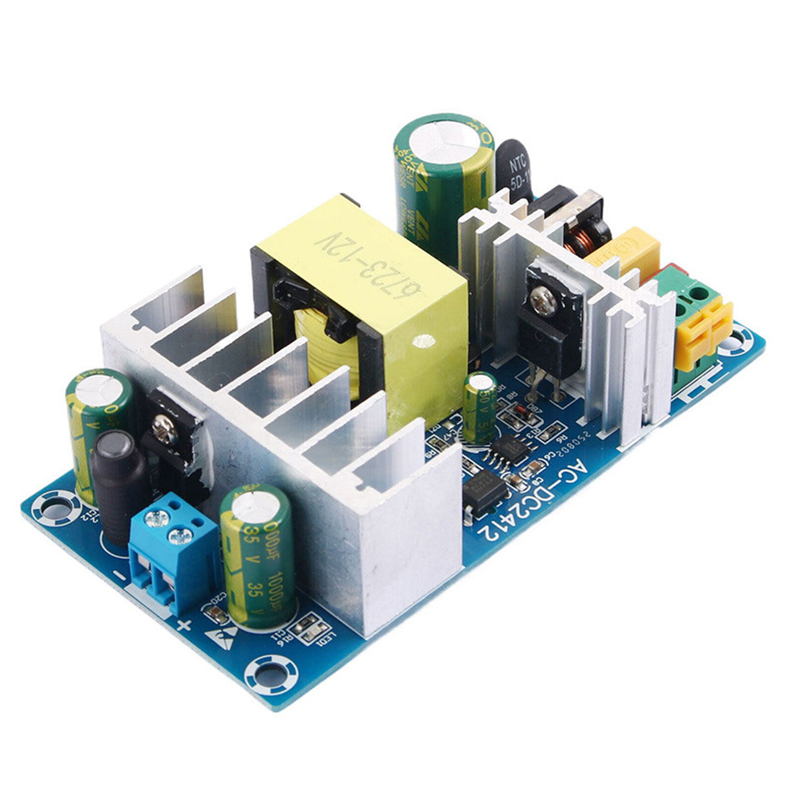 Плата питания 100W AC85-265V в DC12V 8A с защитой от