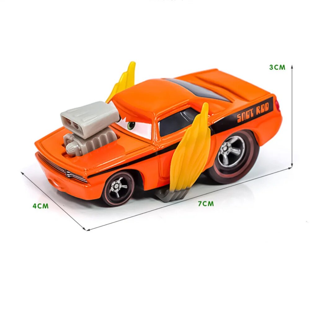 Металлические модели машин Pixar Cars 52TOYS Молния Маккуин и Филмор 1:55