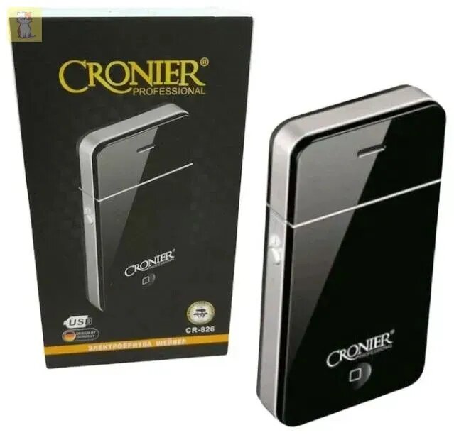 Электробритва шейвер CRONIER CR 828, черный