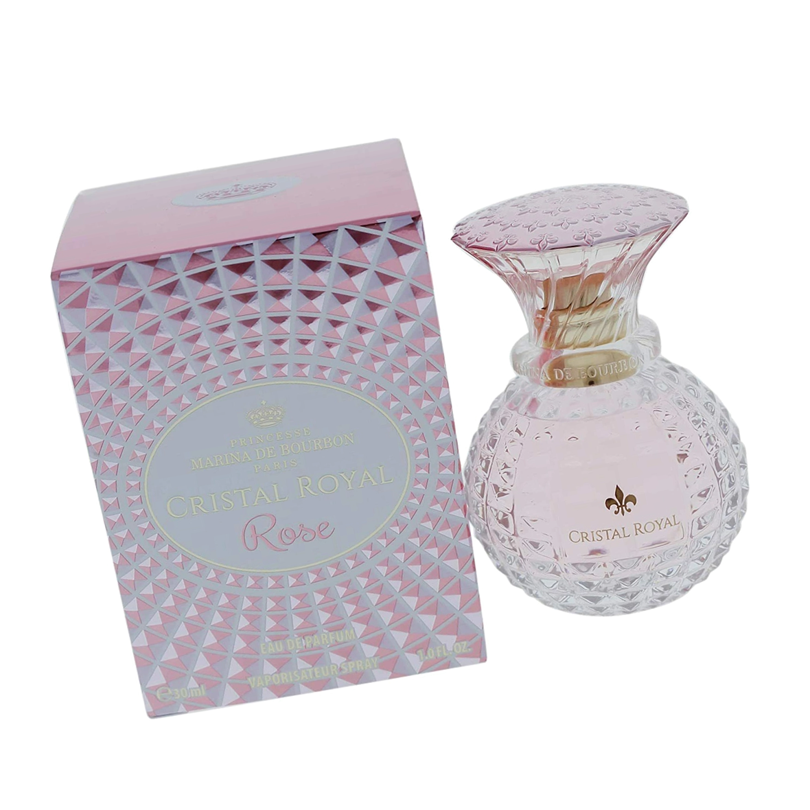 Парфюм Марина Де Бурбон Кристалл Роял Роза 30 мл женский - Marina De Bourbon Cristal Royal Rose