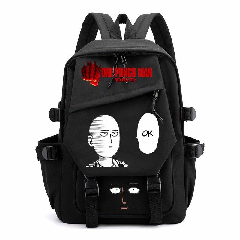 Рюкзак One Punch Man школьный для детей подростков и студентов водоотталкивающий