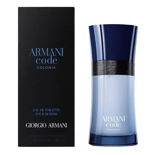 Мужской eau de toilette Armani Code Colonia 50 мл / Джорджио Армани Армани Код Колония