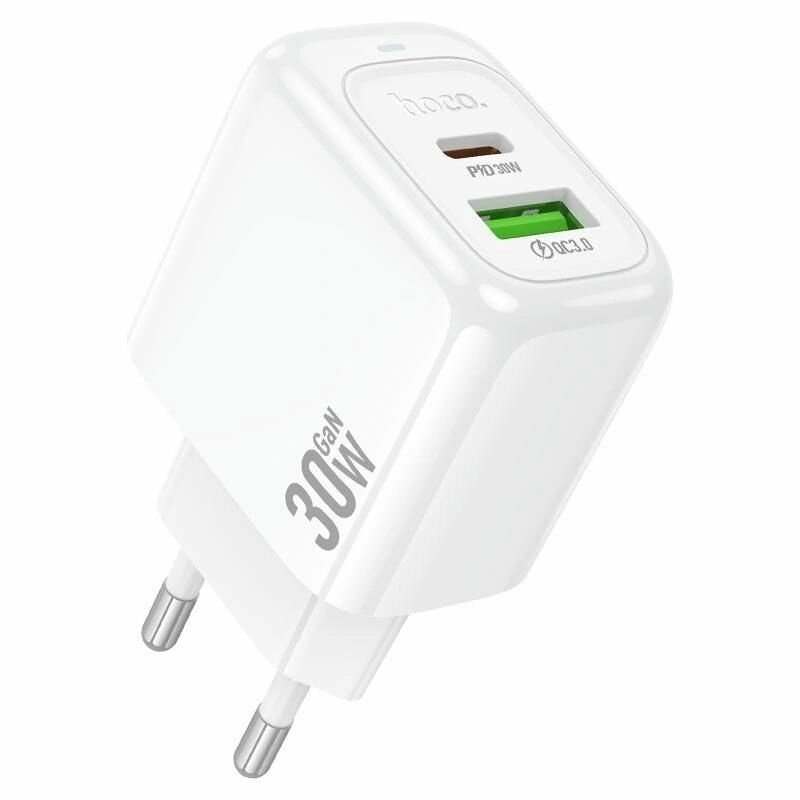 Сетевое зарядное устройство hoco CS55A WHITE