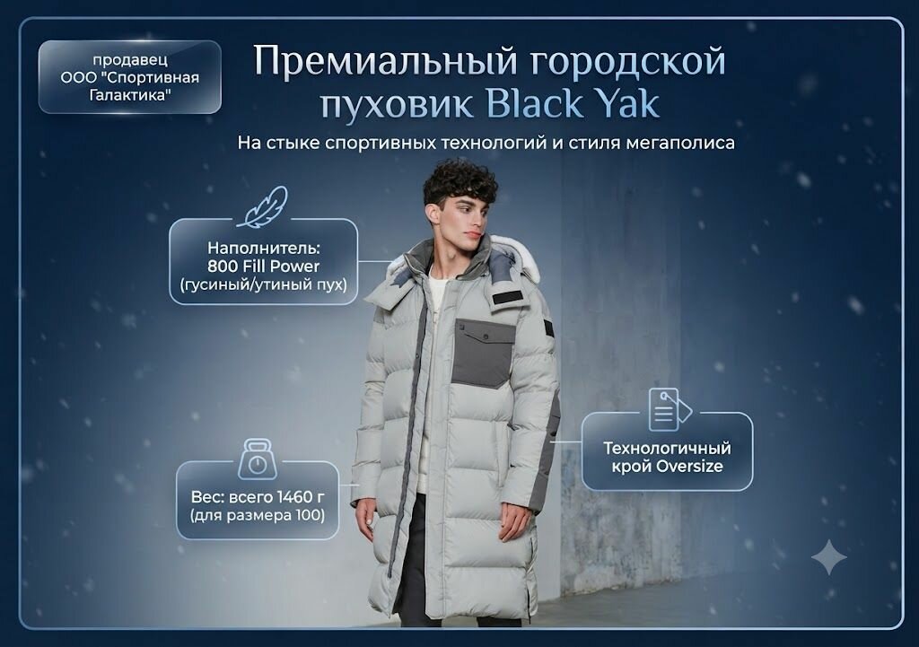 Пуховик Базовая коллекция