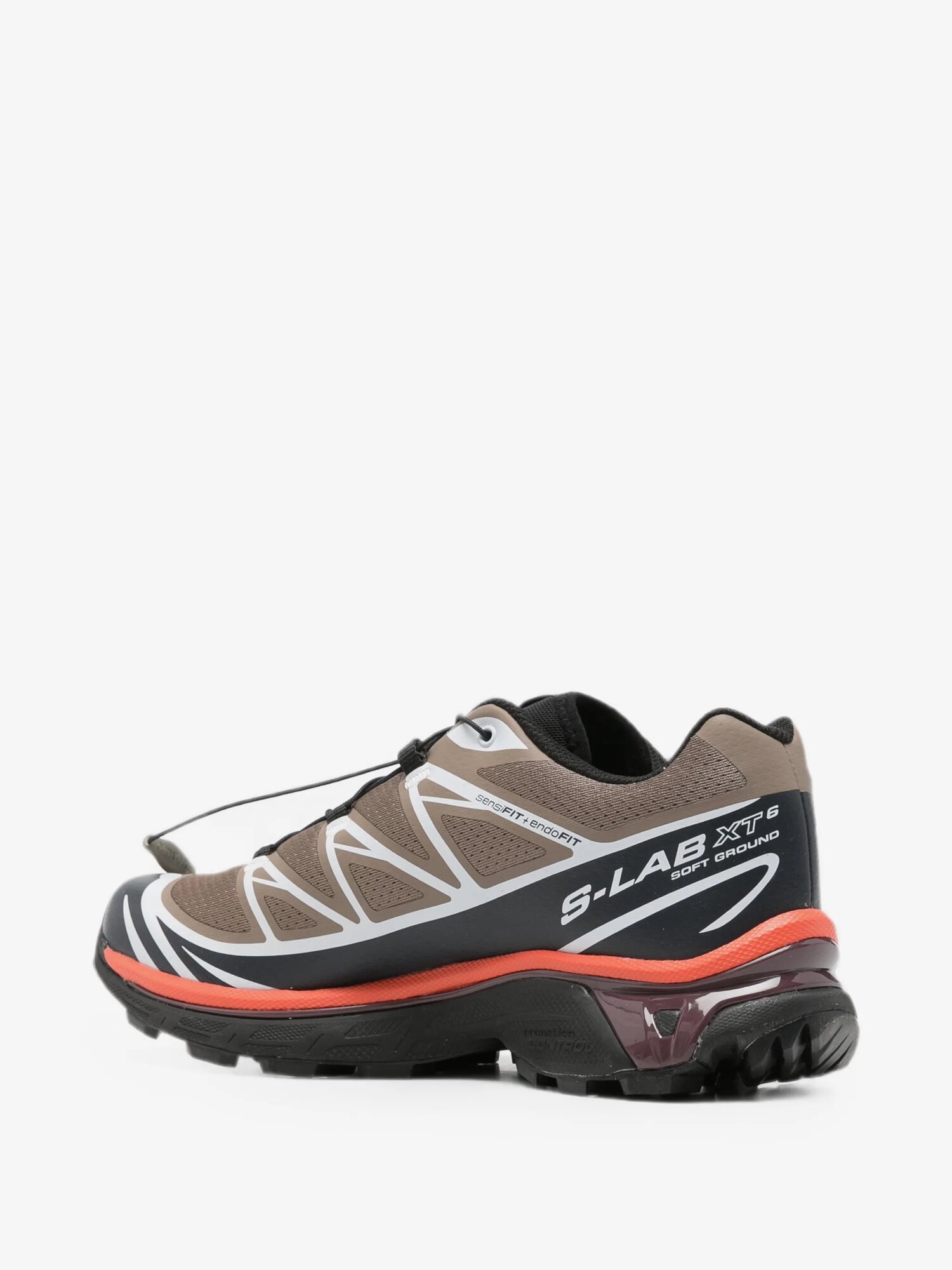 Кроссовки Salomon XT-6, размер 4 UK, коричневый/серый/оранжевый — фото 1