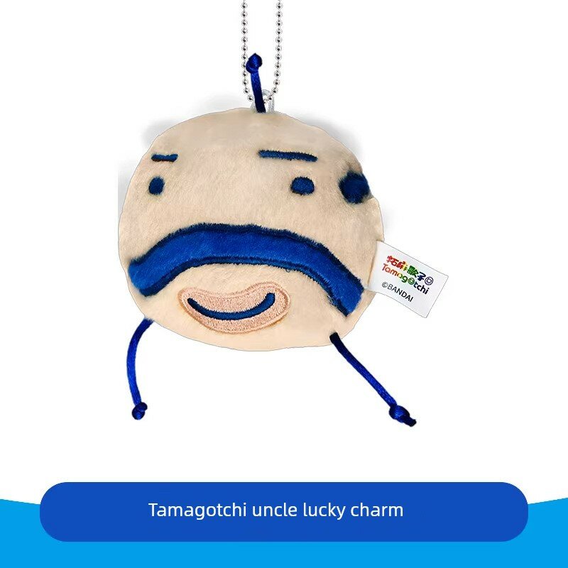 Оригинальный электронный питомец Tamagotchi от Miniso Bandai, милый плюшевый телефон-игрушка, сумка для хранения