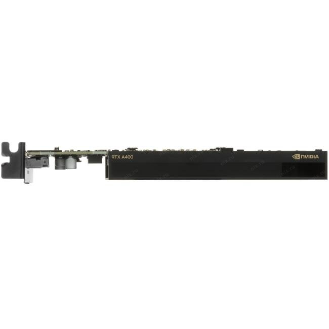 Pny VCNRTXA400-SB (RTX A400) 4 Гб, GDDR6, 64 бита, PCI Express, 4x miniDP — фото 1