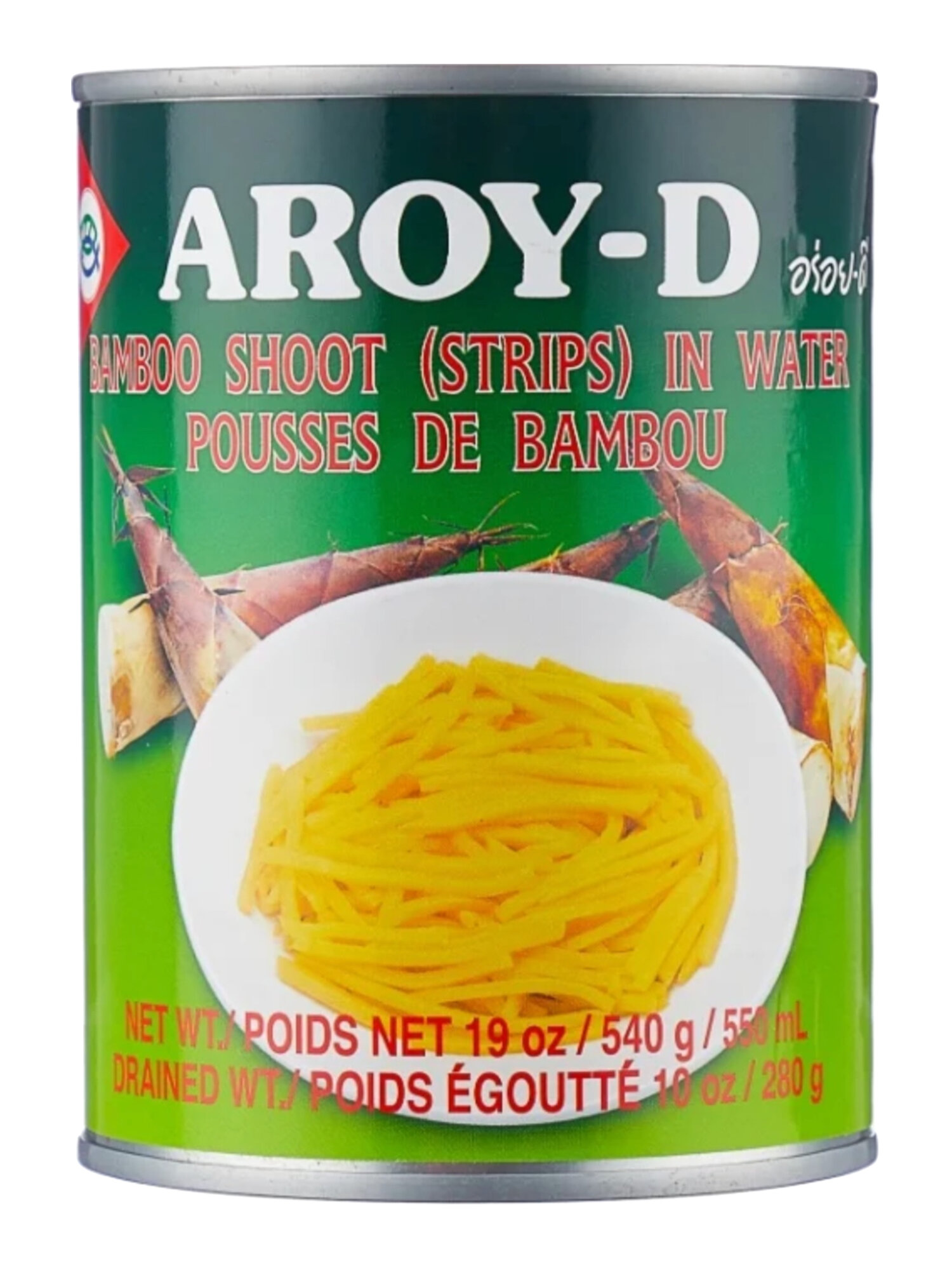 Ростки бамбука полоски Aroy-D 540 г