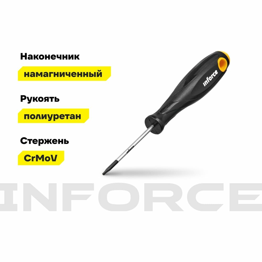 Отвертка TORX Inforce T8x60 06-09-66 — фото 1