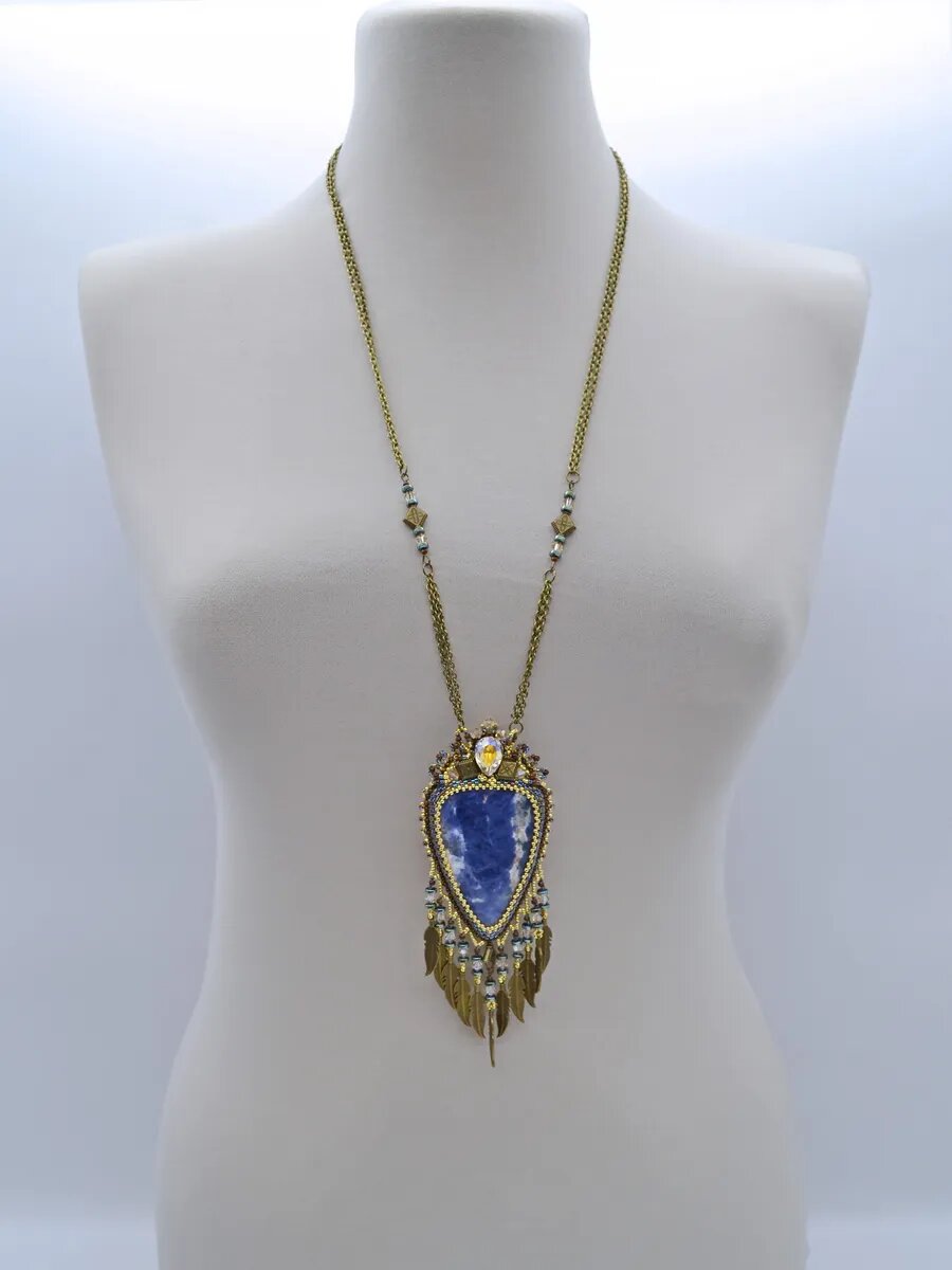 Колье, кристаллы Swarovski