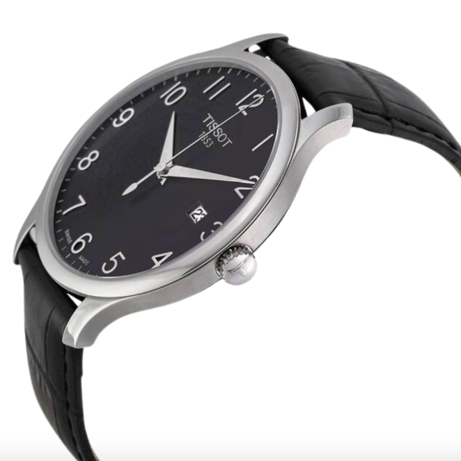 Наручные часы TISSOT Традиция, черный — фото 1