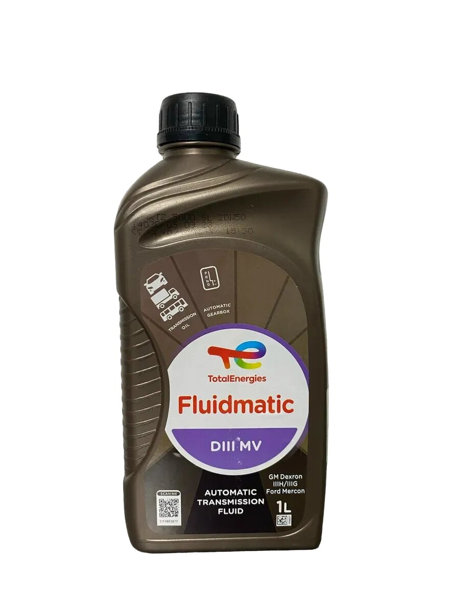 Total Energies Atf D3 Mv 1Л (Замена Номеру 166223) Оаэ Total