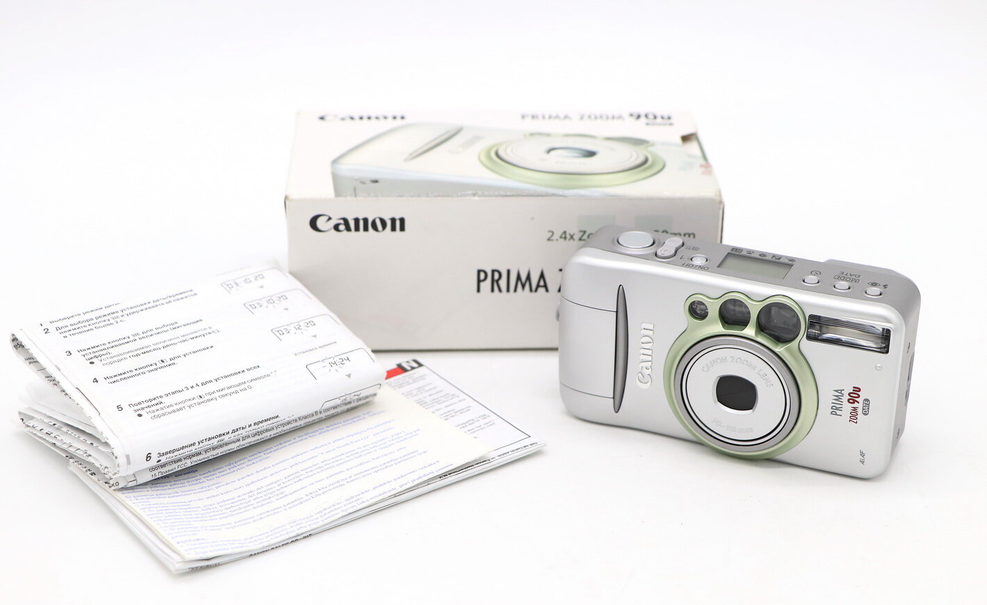 Фотокамера Canon Prima Zoom 90u Date в упаковке
