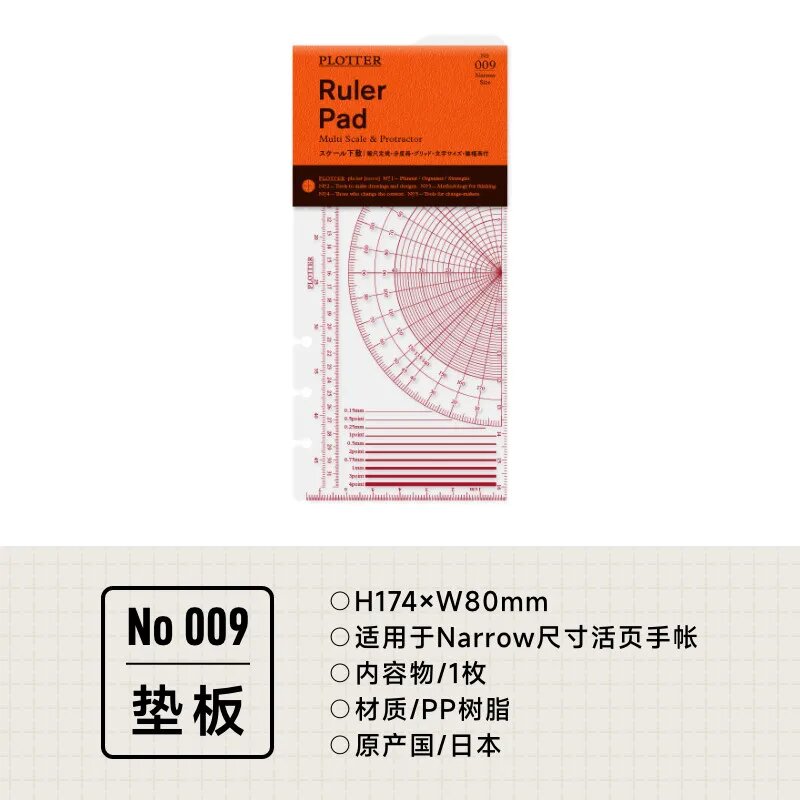 Аксессуары для блокнота Plotter A6 Narrow Backing board