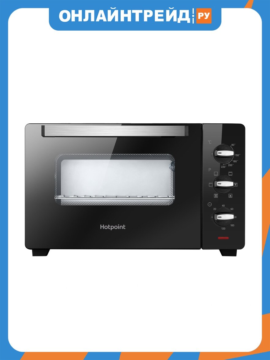 Мини-печь Hotpoint MFH 306 BL, черная