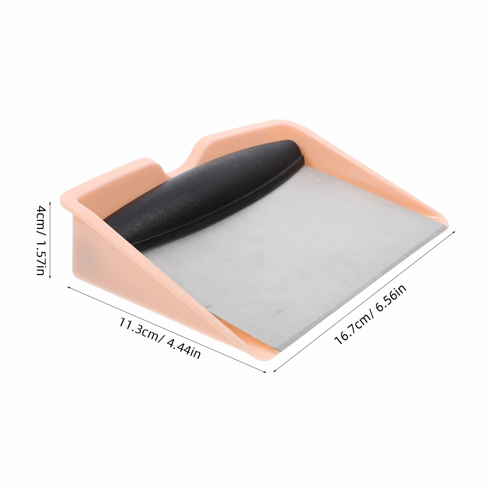 Набор Из 1 Шт Reusable Dough Cutter Сcraper Для Теста И Пасты Розового Цвета Размер 16 70X11 30X4 00Cm
