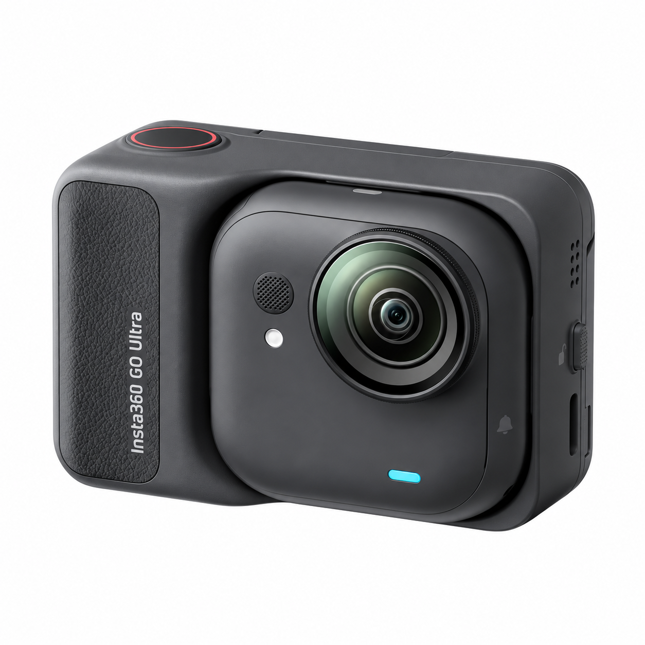 Мини экшн-камера Insta360 GO Ultra, 4K 60 к/с, 50 Мп, магнитное крепление, вес 53 г, чёрная