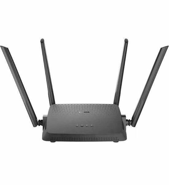 Роутер беспроводной DIR-825/RU/R7 (DIR-825/RU/R7A) черный