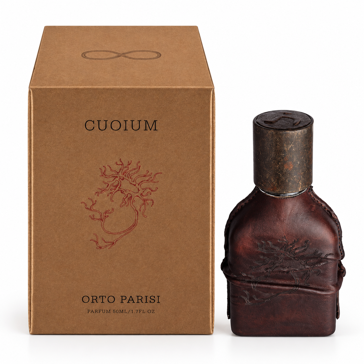 Orto Parisi Cuoium, духи унисекс, селективный аромат кожаного семейства, 50 мл