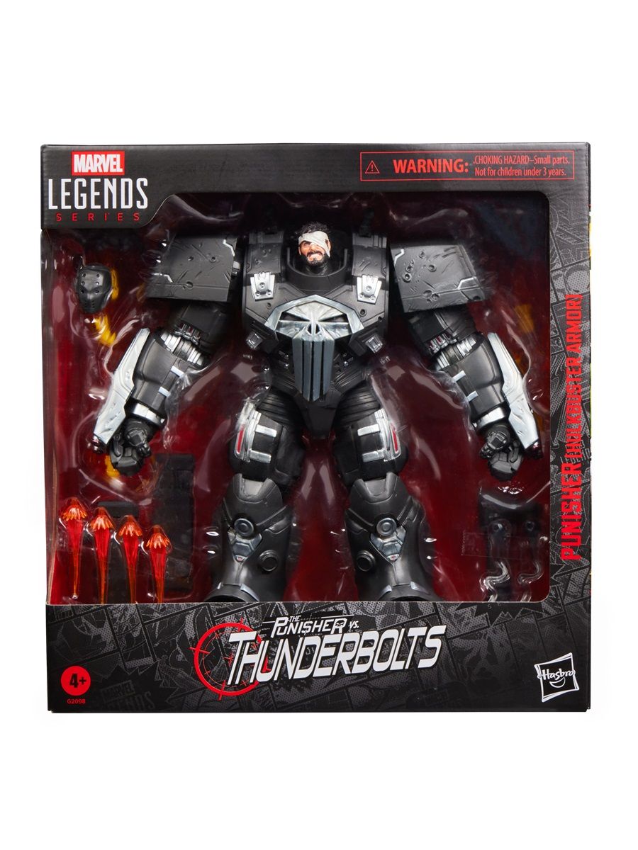 Фигурки Hasbro Marvel Legends Series Action Figures Punisher (Hulkbuster Armor)-16cm; Марвел фигурки