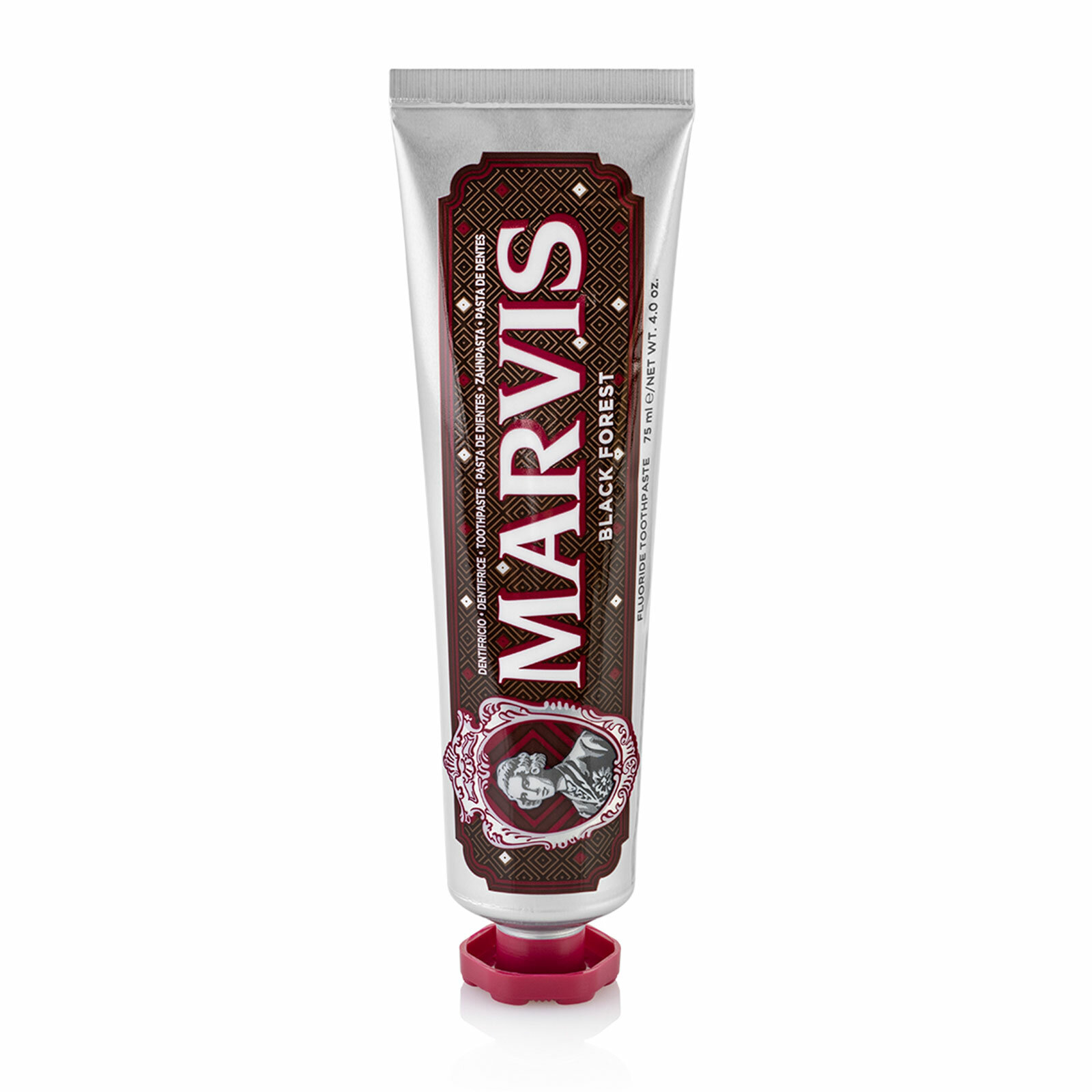 Зубная паста Marvis "Black Forest" с ароматом вишни в шоколаде и мяты, 75мл
