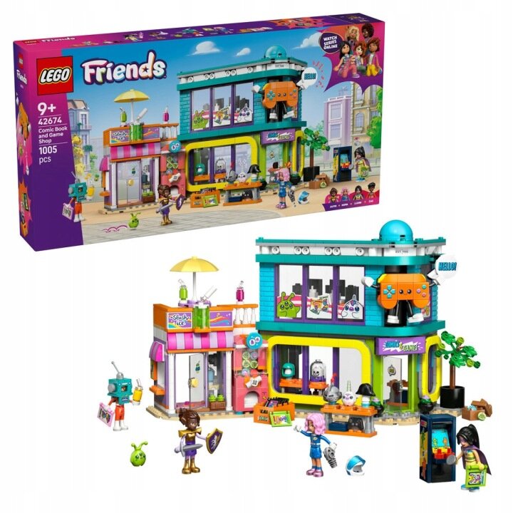Конструктор LEGO FRIENDS - Магазин игр и комиксов, 1005 эл. - Лего Друзья 42674