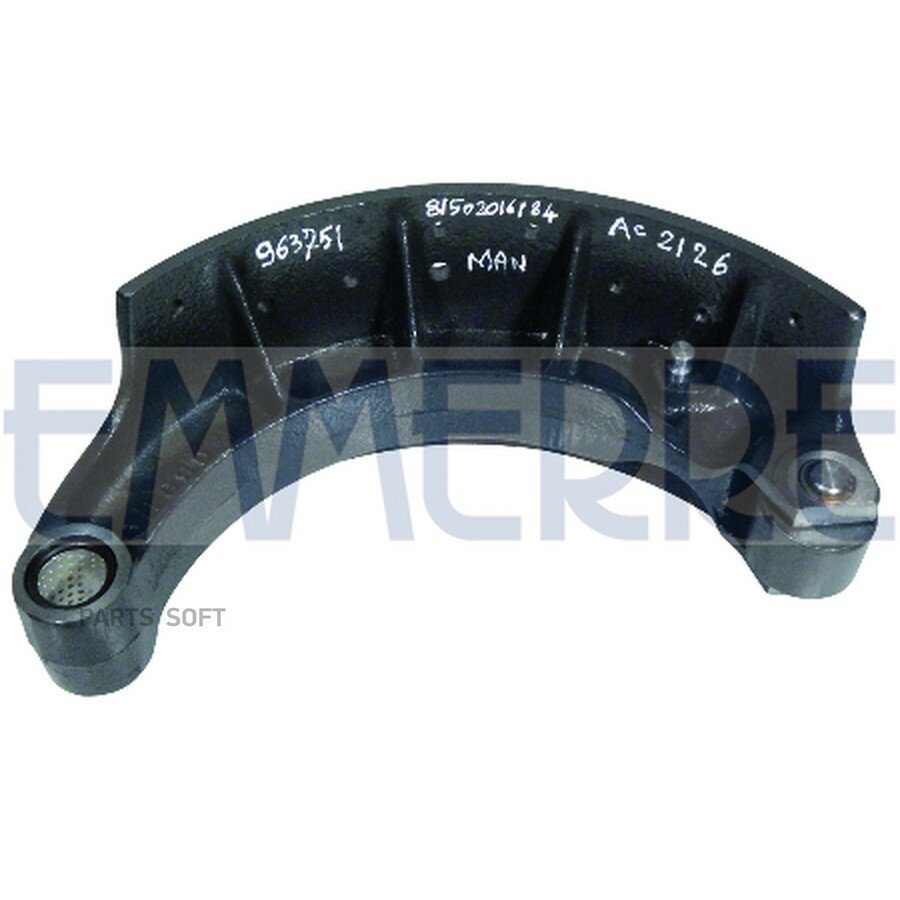 EMMERRE 963751 колодка тормозная ! задн. 180 mm \MB, MAN F90/2000 19-33.422 1625-2636