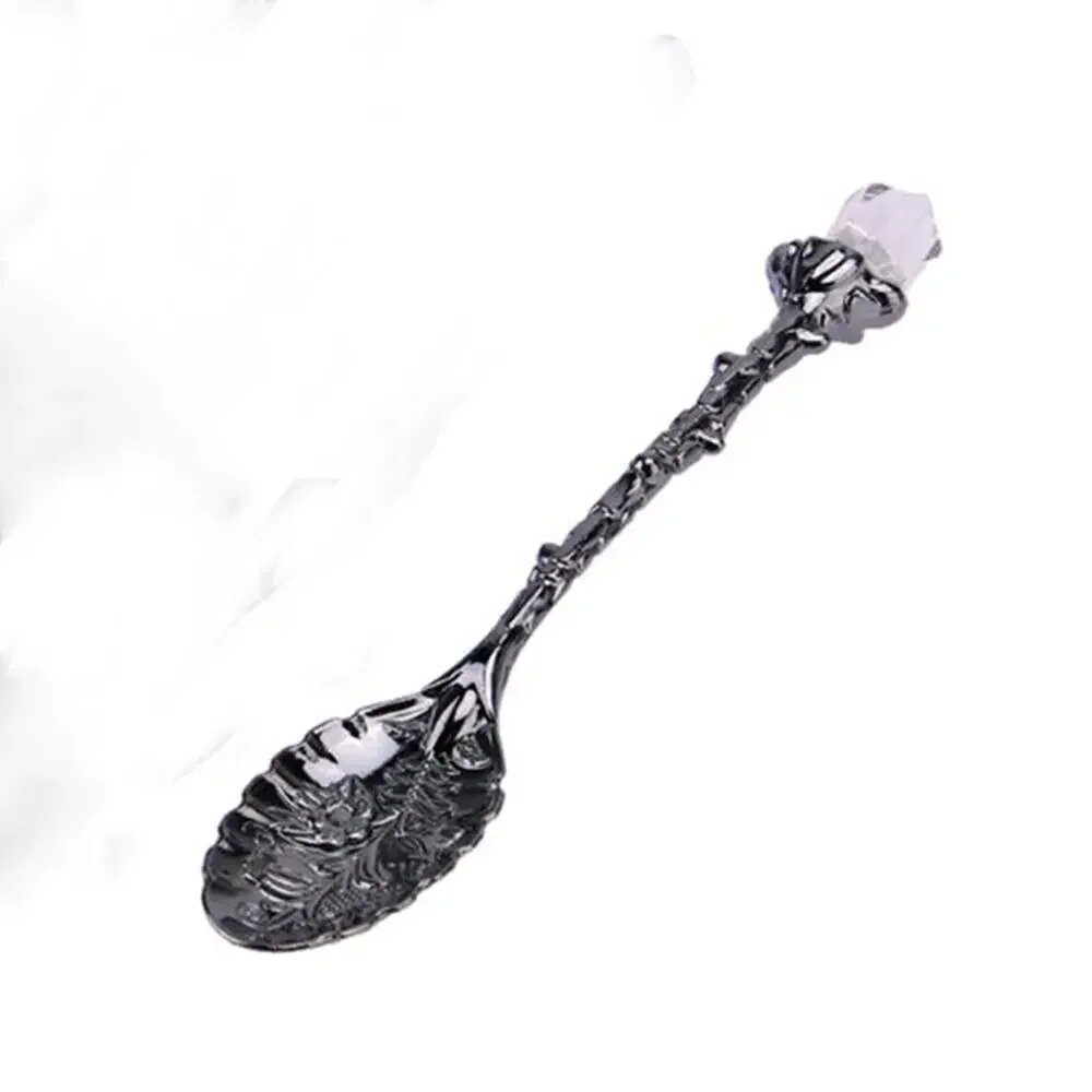 Ложки Crystal Head для чая и десертов black