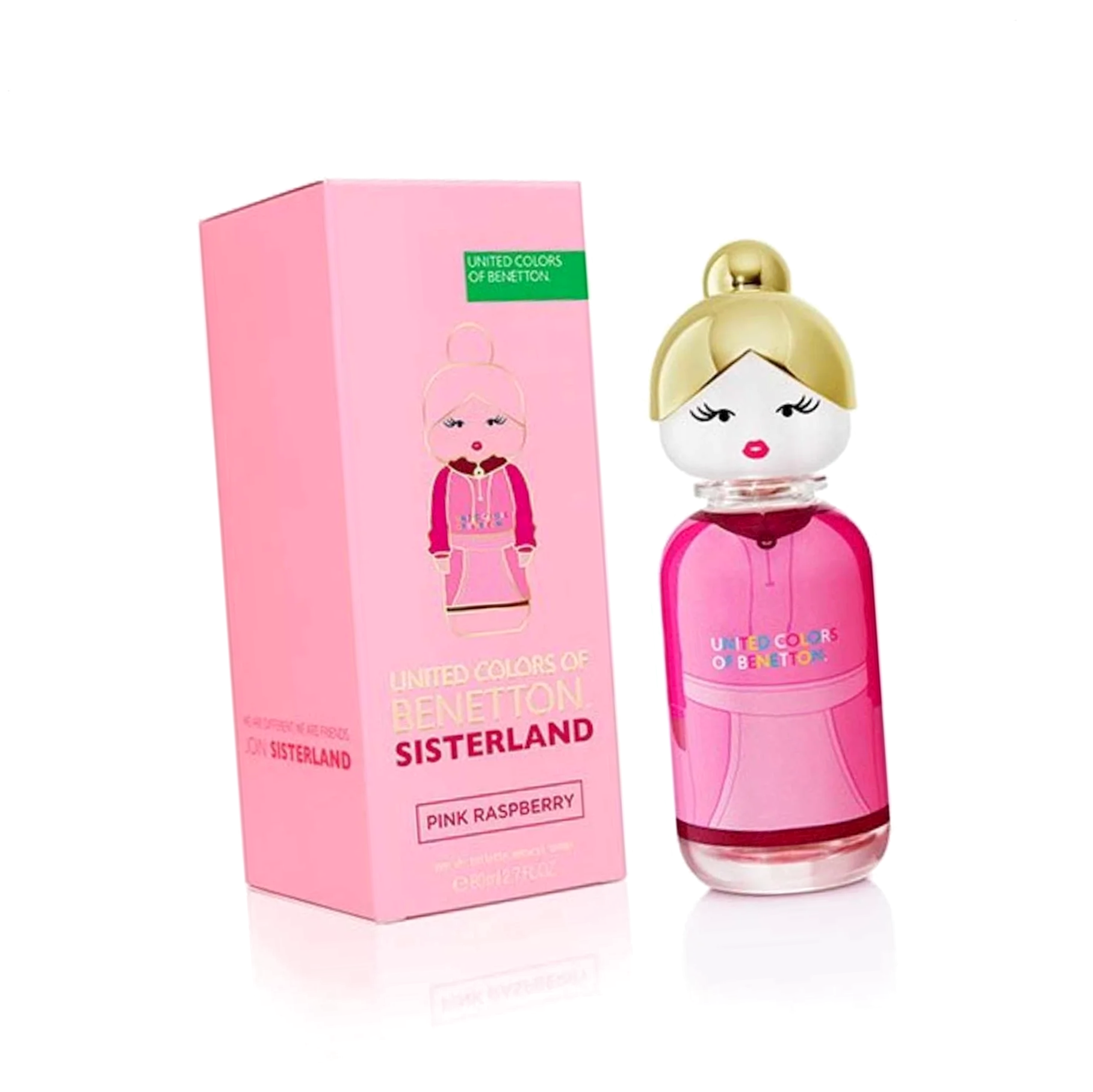 Туалетная вода Бенеттон Распберри Систерленд 80 мл для женщин - Sisterland Pink