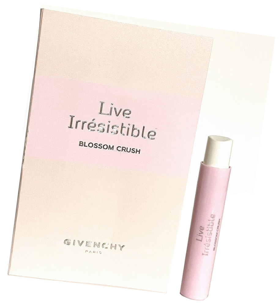Givenchy Live Irresistible Blossom Crush женская туалетная вода - сэмпл 3 мл / Краш