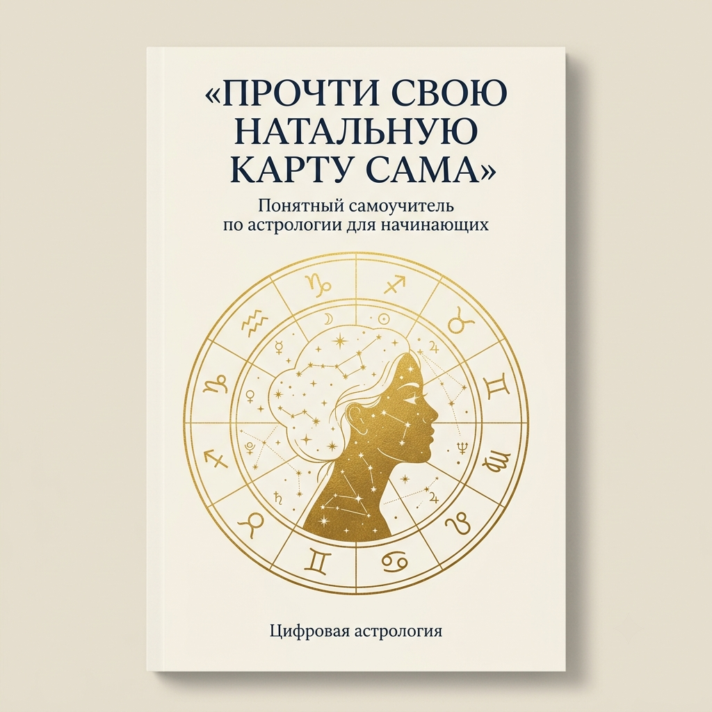 Книга "Прочти свою натальную карту сама" от Цифровая астрология"