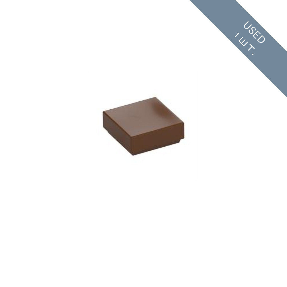 Деталь конструктора LEGO 3070 · Reddish Brown · 1 шт.