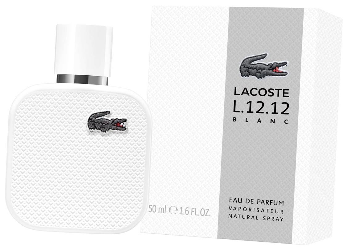 Мужской парфюм Lacoste L1212 Blanc Pure White 50 мл - Лакост Л 12 12 Бланк Пьюр