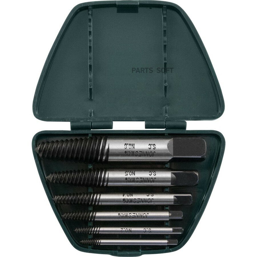 Набор экстракторов 6 пр. 1/8'-3/4" JW JONNESWAY AG010048 | цена за 1 шт