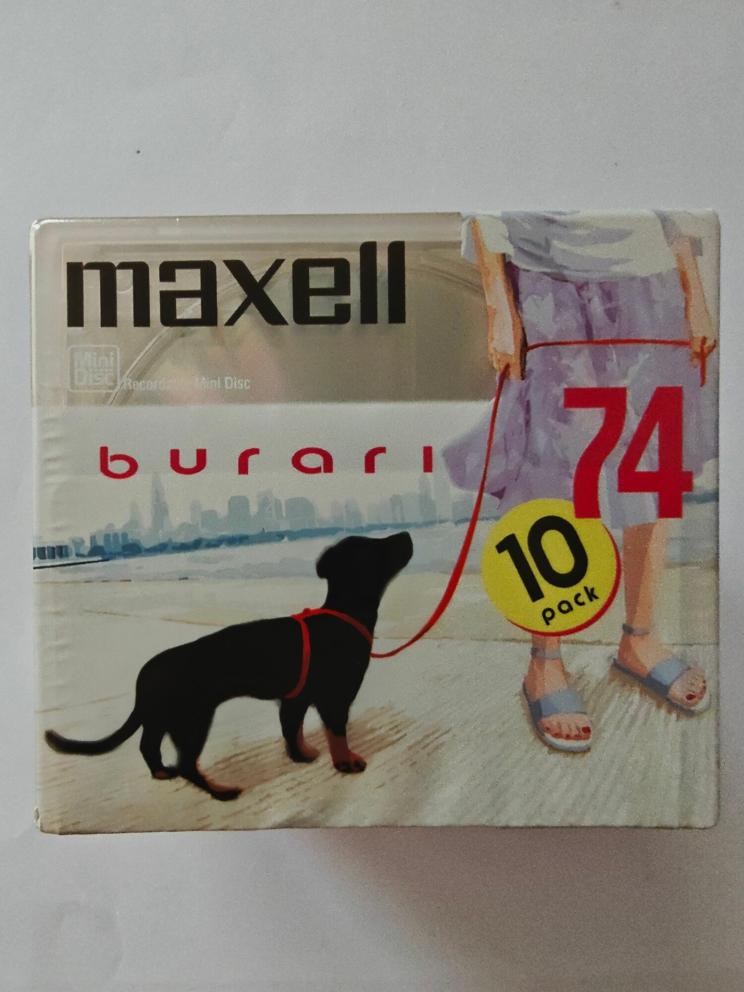 Минидиск MD MAXELL burari 74 (10шт)