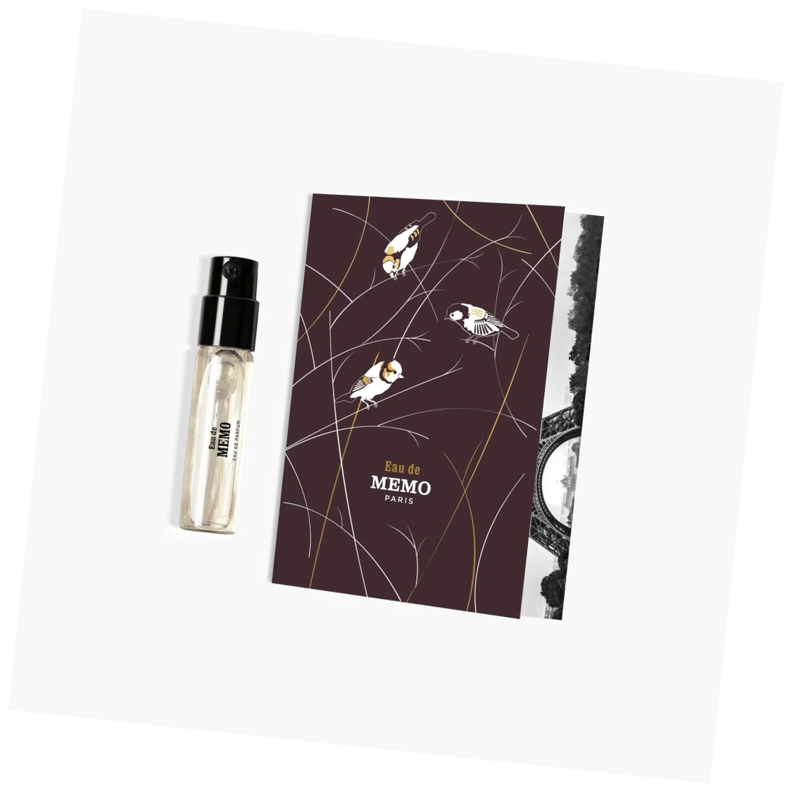 Memo Eau De Memo С Птичками 1.5 мл миниатюра для мужчин и женщин - Мемо О Де Мемо духи