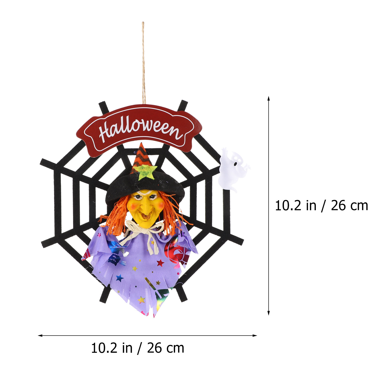 Паутина для Halloween Декорации Творческое Использование Креативный Аксессуар для Шуток с Друзьями или Ужаса 26X26CM