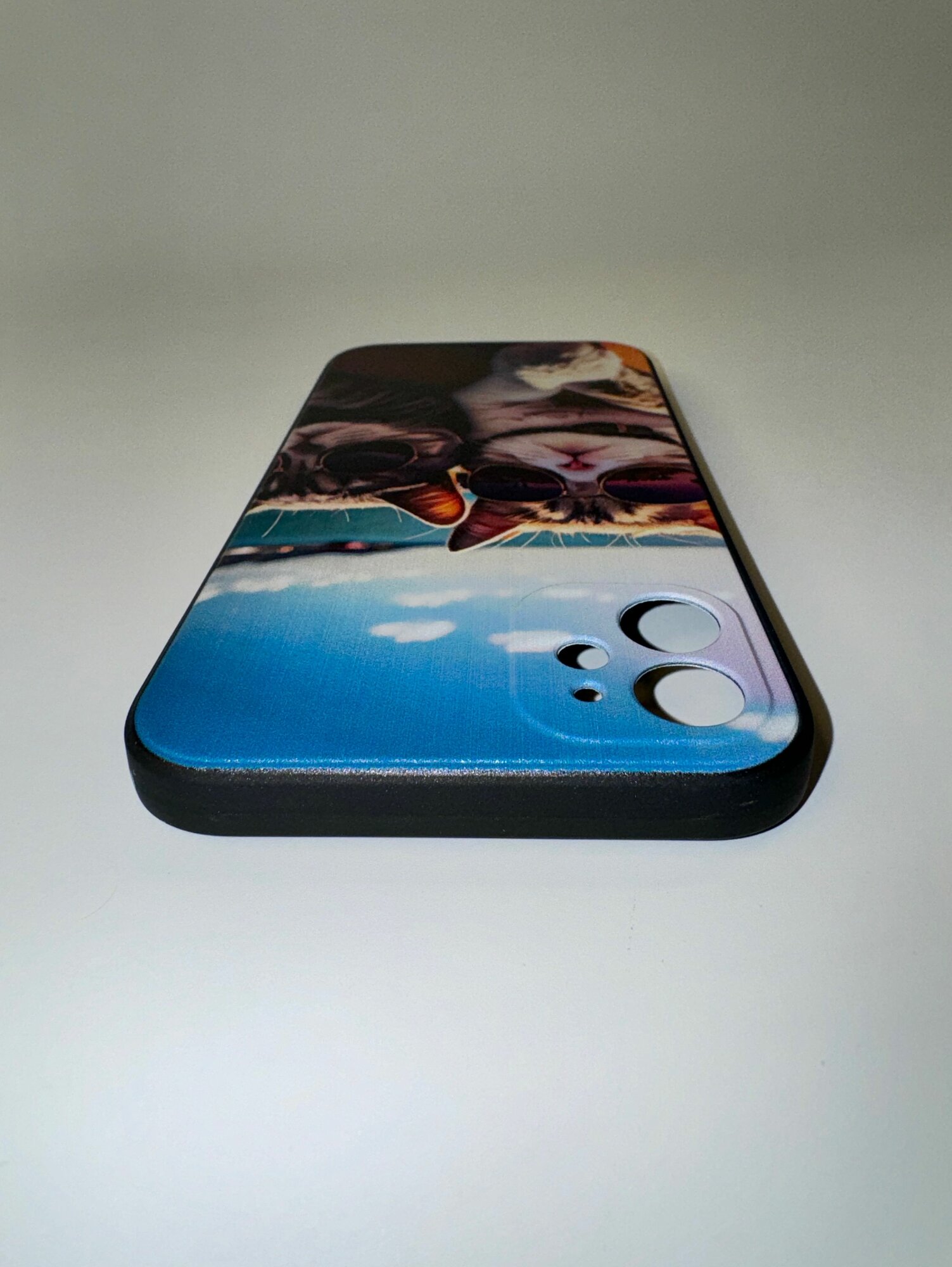 Чехол-Накладка для смартфона Apple iPhone 12, материал силикон, цвет белый — фото 1